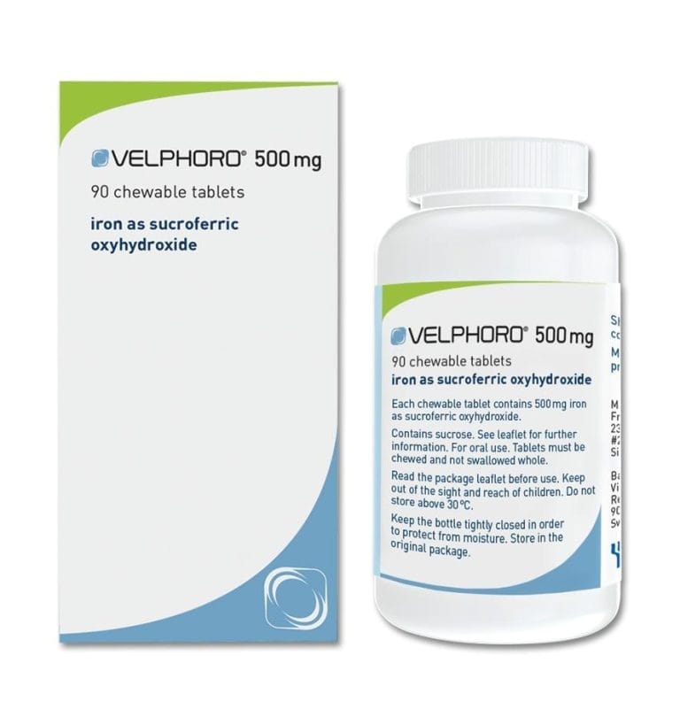 Buy Velphoro® 500 mg Chewable Tablet Online - US Shipping